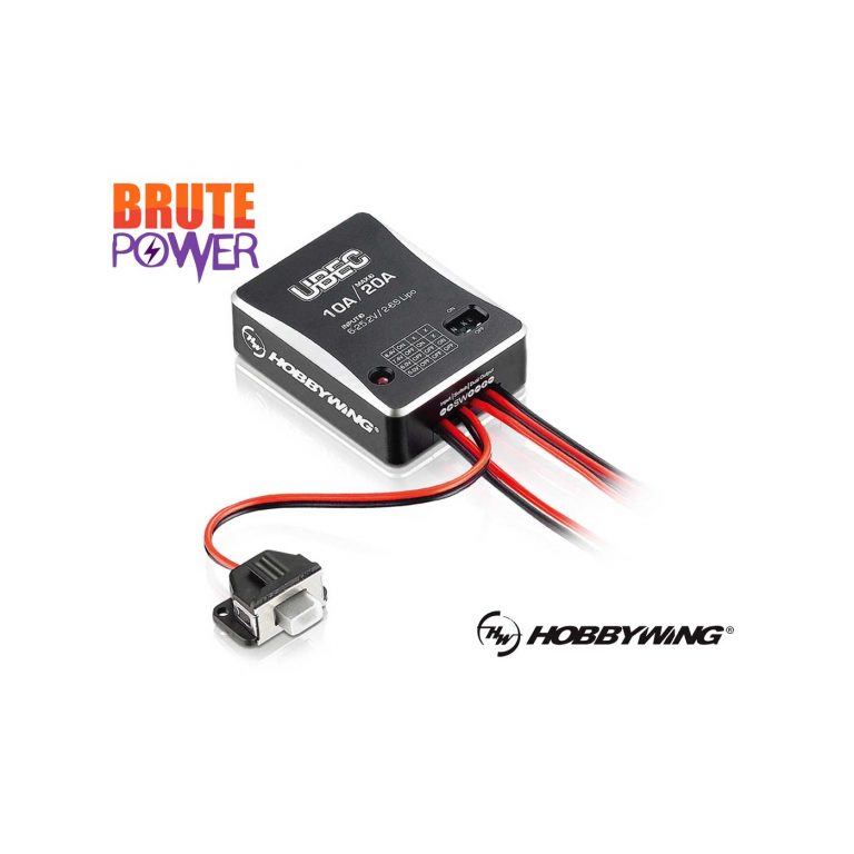 HOBBYWING UBEC 10A 2-6S - Brutepower