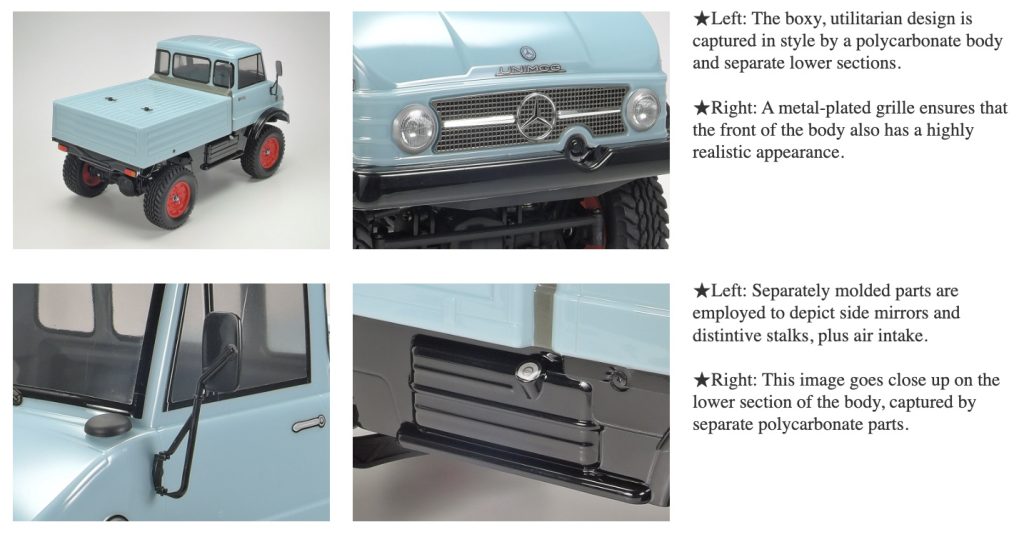 Tamiya CC-02 Mercedes-Benz Unimog - Brutepower